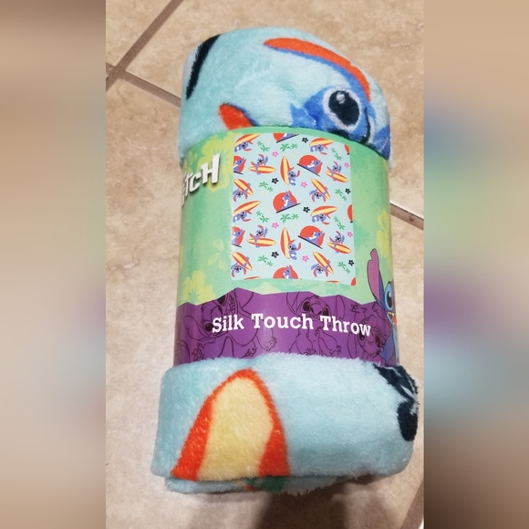 Disney | Bedding | Disney Stitch Surf Boards 4 X 50 Inch Silk Touch ...